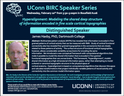 Talk: Dr. James V. Haxby, Dartmouth College | Brain Imaging Research Core
